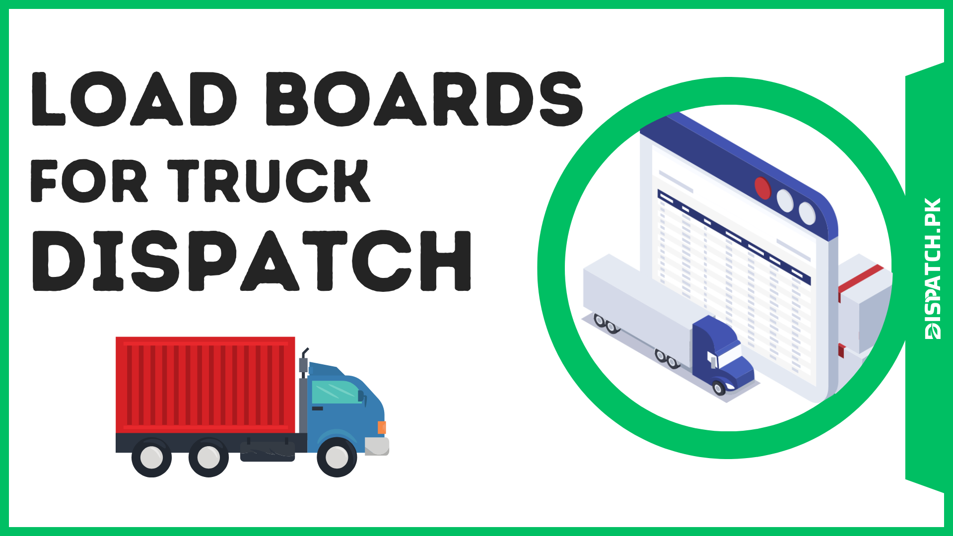 Top Load Boards for Truck Dispatchers - Dispatch